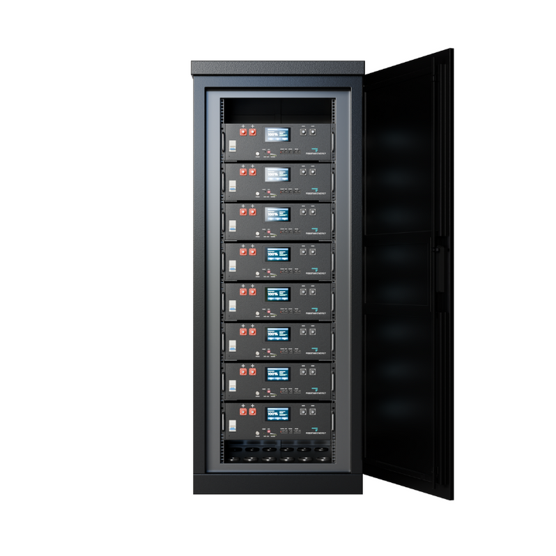 Fogstar Energy 48V 40.96kWh IP56 Outdoor Battery System and Cabinet
