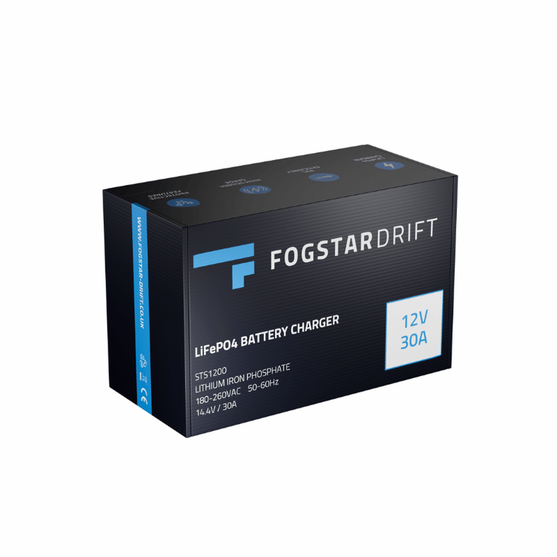 LiFePO4 Charger 12V 30A | Fogstar Drift