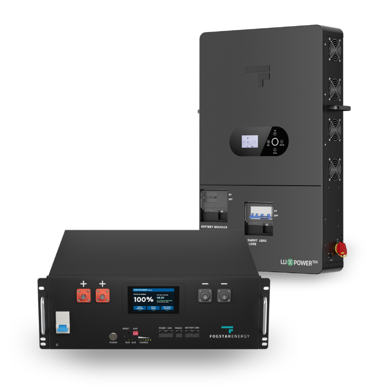 Fogstar Energy 5.12kWh Rack Battery + Inverter Bundle